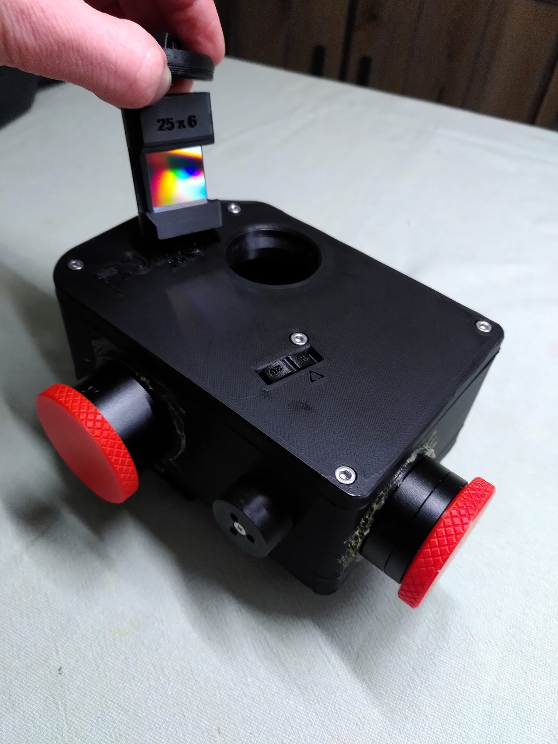 Building a slit spectroscope – 3D printed Lowspec 3.0 – astrokemp.com